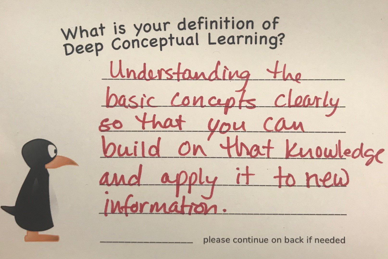 Conceptual Understanding vs. Procedural Fluency