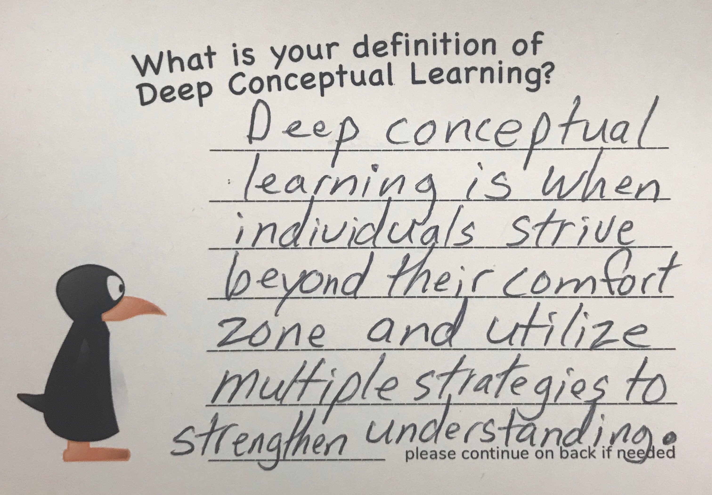 Conceptual Understanding vs. Procedural Fluency