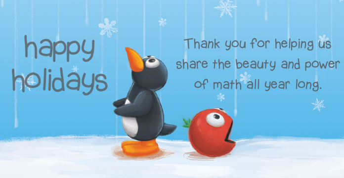 Happy Holidays From JiJi and Friends! [Coloring Page Download]